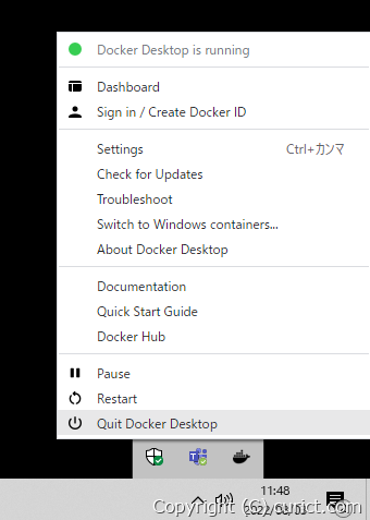 Docker(Windows) - 肥大化した ext4.vhdx の容量を減らす